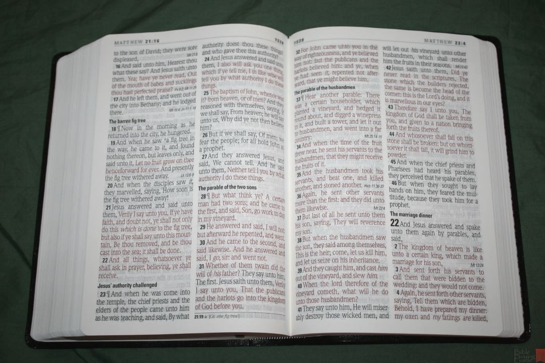KJV Super Giant Print Reference Bible Review Bible Buying Guide KJV Super Giant Print Reference Bible Review Bible Buying Guide