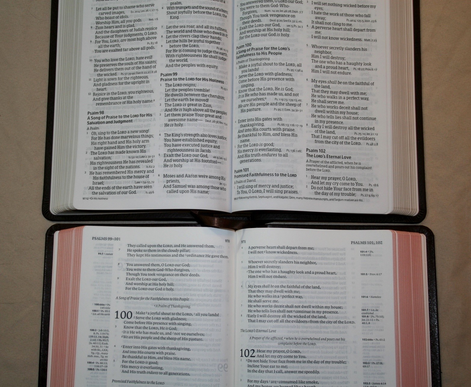 Holman NKJV Large Print Personal Size Reference Bible - Review 017 ...
