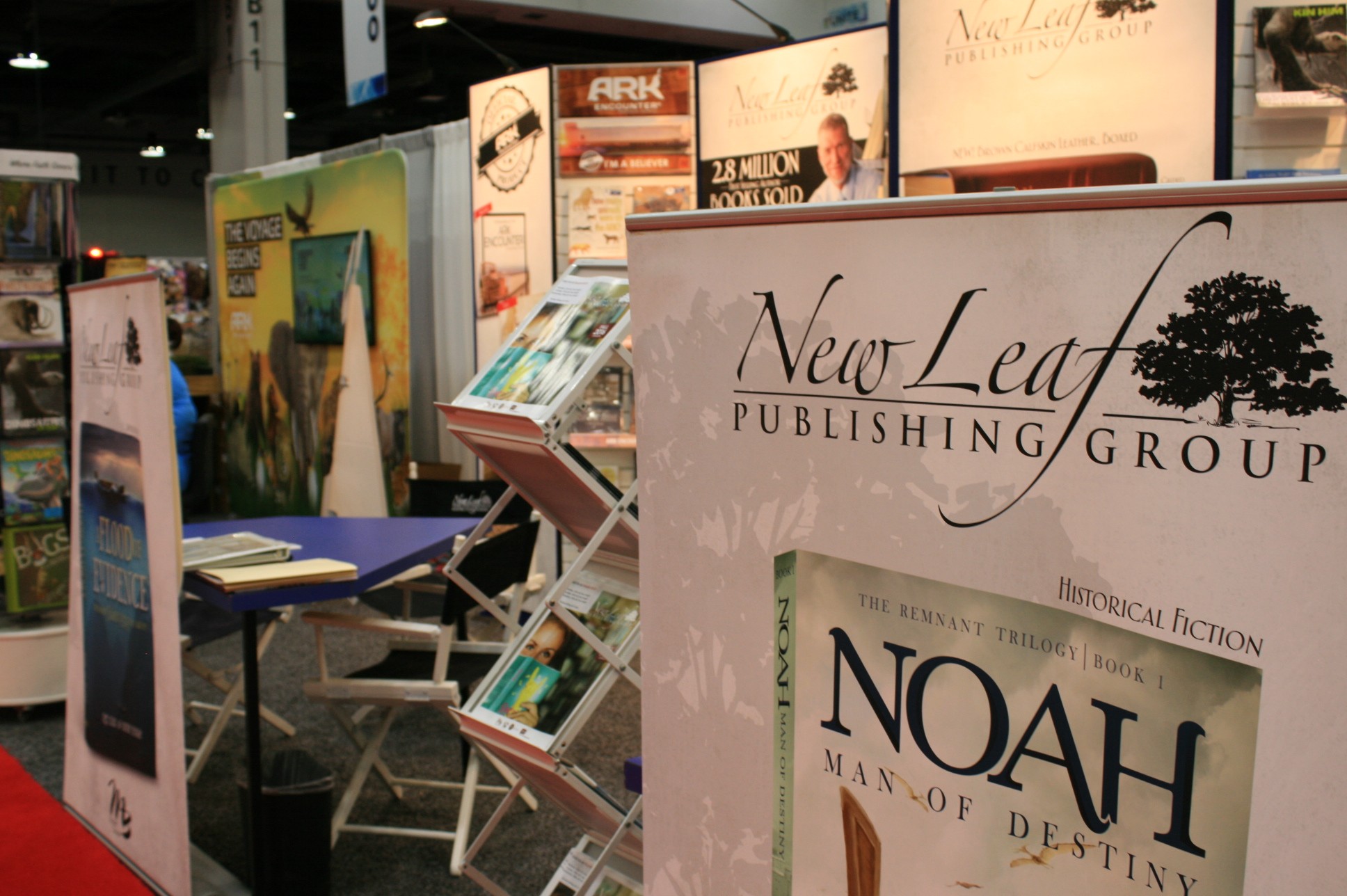 ICRS - The New Leaf Publishing Group Booth - Bible Buying Guide