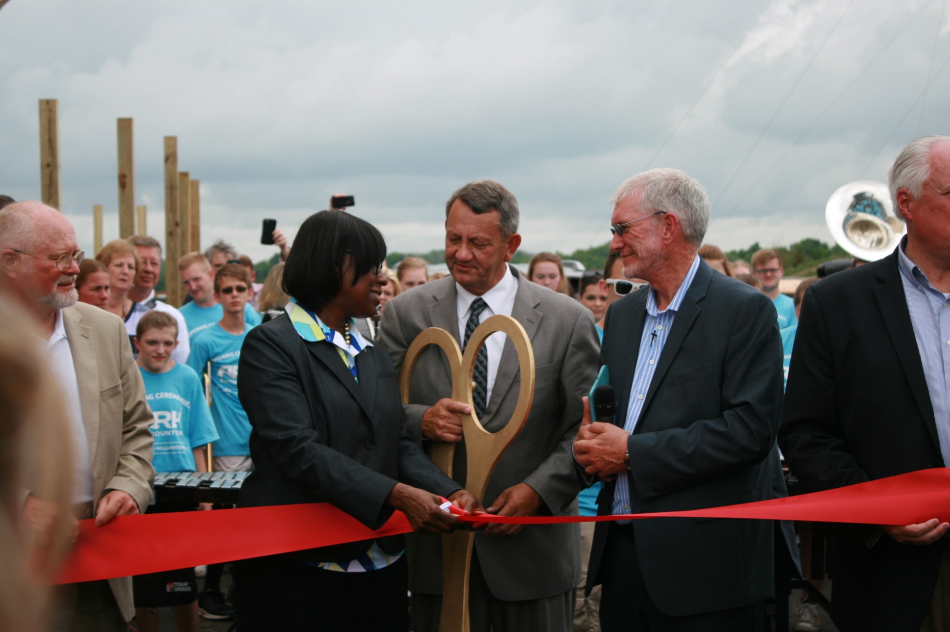 Ark Encounter - Press Conference and Ribbon Cutting Ceremony - Bible ...