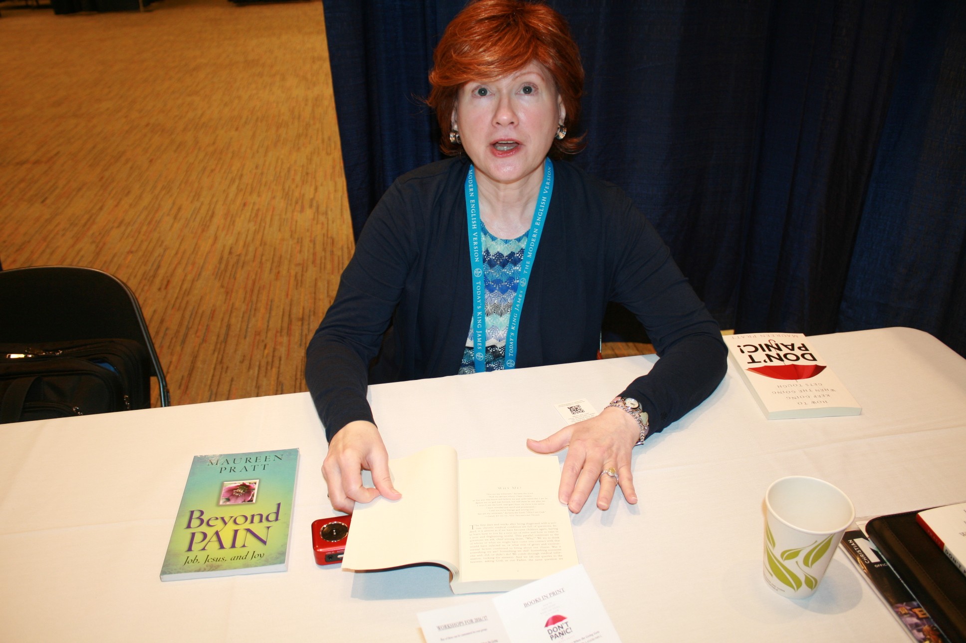 ICRS - Interview with Maureen Pratt Author of Don't Panic! - Bible ...