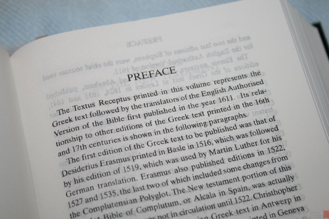 TBS Hebrew and Greek Bible – Review - Bible Buying Guide