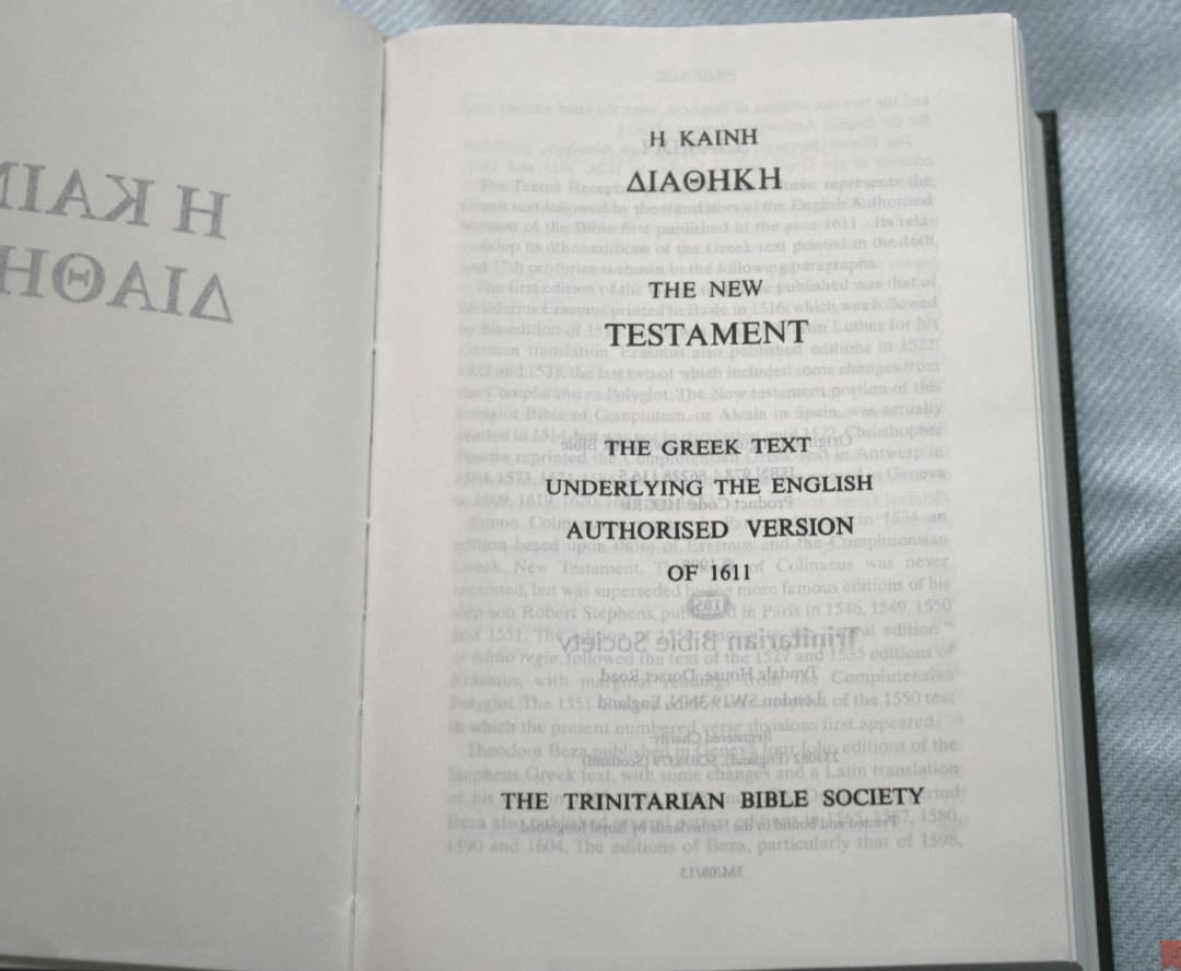 TBS Hebrew and Greek Bible – Review - Bible Buying Guide