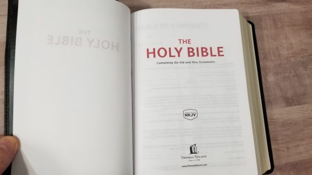 NKJV Compact Single Column Reference Bible - Bible Buying Guide