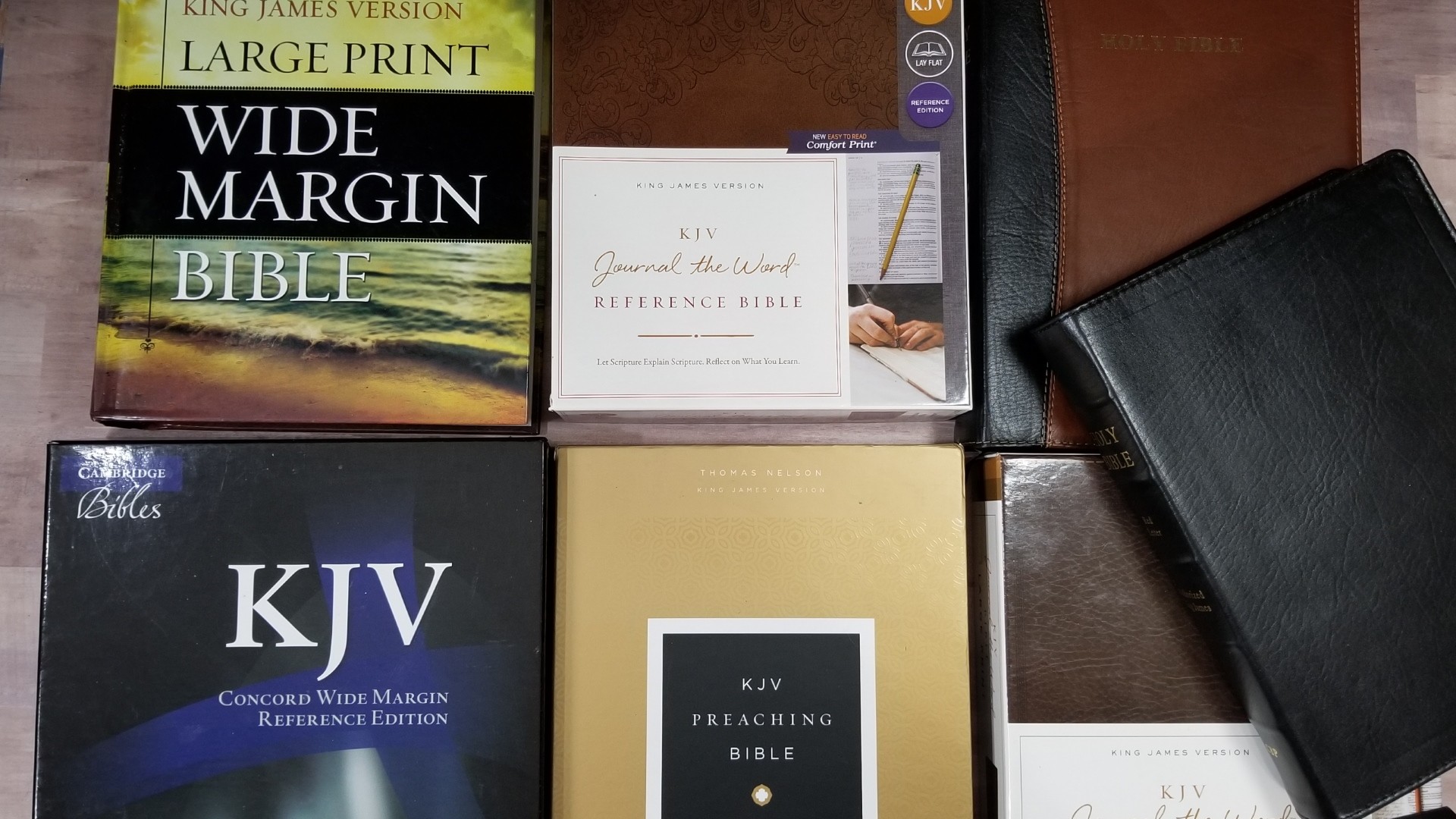 Choosing My Preaching Bible part 7 - wide margin Bibles - Bible Buying ...