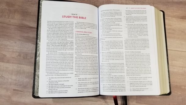 The Open Bible KJV Review - Bible Buying Guide
