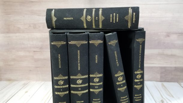 ESV Reader's Bible, Six-Volume Set With Chapter and Verse Numbers ...