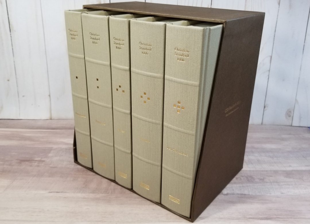 CSB Reader's Bible, Five-Volume Set Review - Bible Buying Guide
