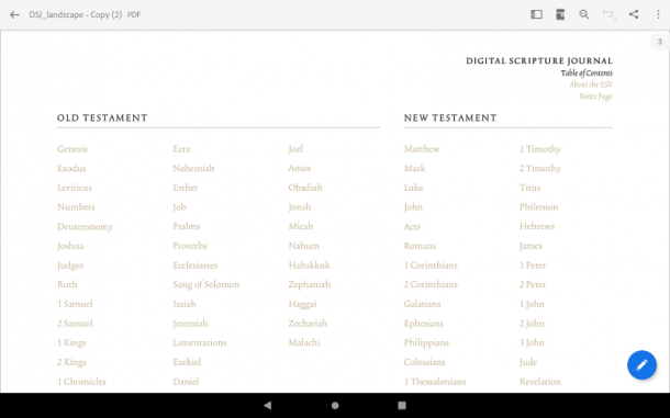 ESV Digital Scripture Journal - Bible Buying Guide