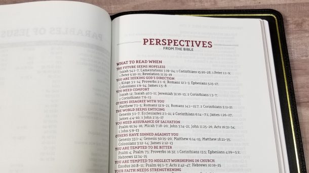 NASB Single-Column Reference Bible (Premier Collection) Review - Bible ...