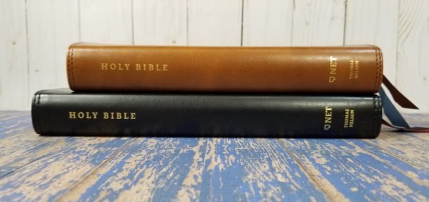 NET Bible Large Print Thinline Reference Edition Review - Bible Buying ...