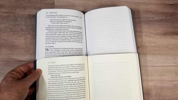 CSB Scripture Notebook Bible Review - Bible Buying Guide