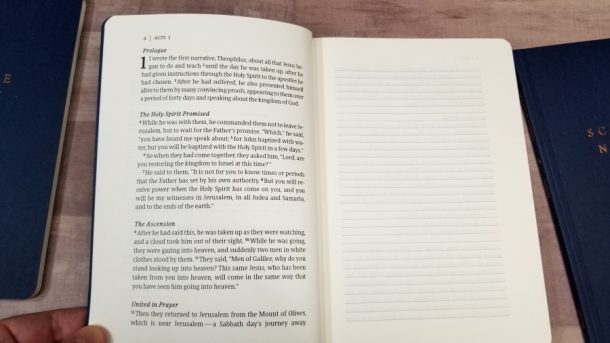CSB Scripture Notebook Bible Review - Bible Buying Guide