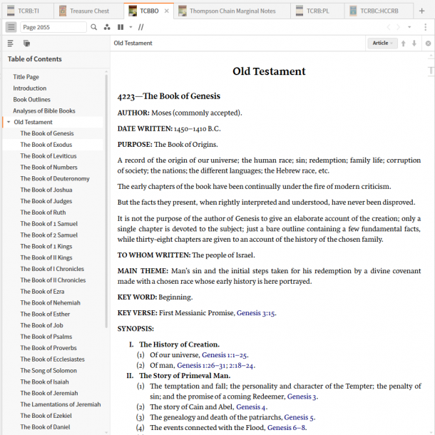 Bible Book Outlines - Bible Buying Guide