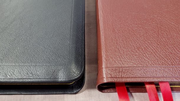 Frost Leather Goatskin Rebind - Bible Buying Guide