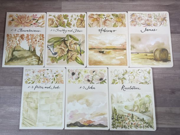 ESV Scripture Journal Set with Art by Ruth Chou Simons - Bible Buying Guide