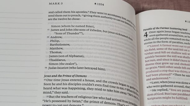 NLT Wide Margin Bible Filament Edition Review - Bible Buying Guide