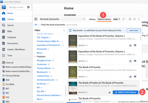 Logos 10 Bible Software Review - Bible Buying Guide