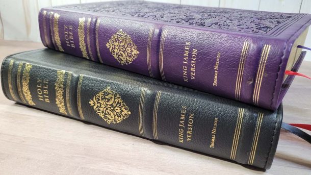 Thomas Nelson KJV Wide Margin Sovereign Collection Bible Review - Bible ...