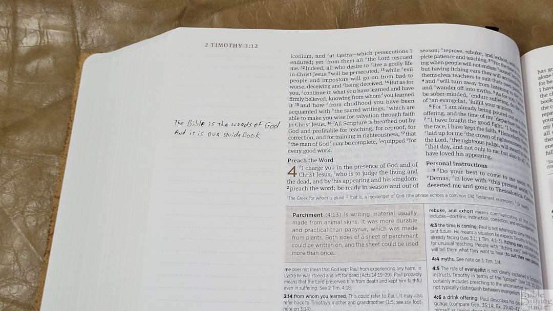 ESV Journaling Study Bible Review (32) - Bible Buying Guide