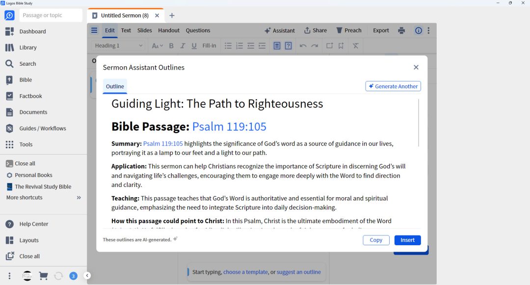 Logos Subscriptions - a Detailed Look at the New Logos - Bible Buying Guide