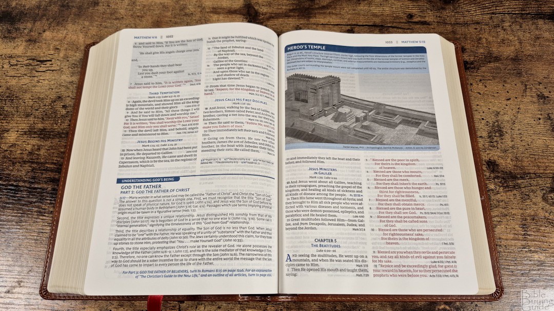 50th Anniversary NKJV Open Bible (20) - Bible Buying Guide