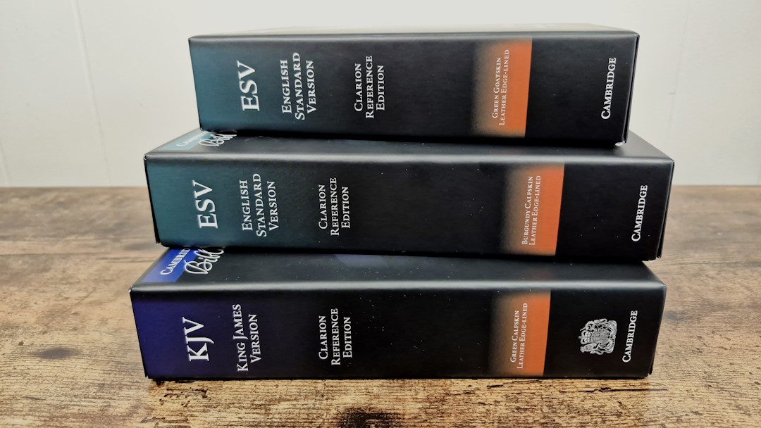 Cambridge Clarion Covers (1) - Bible Buying Guide